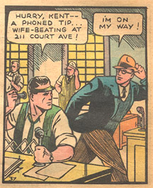 Clark Kent, unethical sports reporter? | Newspaper Heroes on the Air